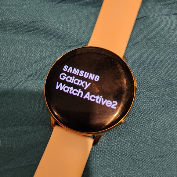 Samsung | Wearables | Samsung Galaxy Watch Active2 Gold 44mm With White ...